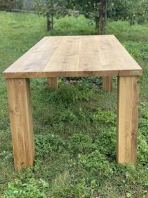 Wudboys Celodub - Masivní dubový stůl Dřevo..: Dub, Rozměr..: 2250X1000, moderní skandinávský styl