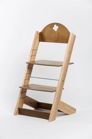 Lucas Wood Style rostoucí židle NATURE - jasan/kaštan