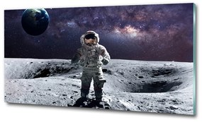 Wallmuralia Foto obraz sklo tvrzené Kosmonaut 100x50