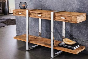 Designová konzola Shark 140 cm teak