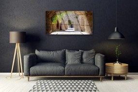 Obraz na skle Zunel Ulička Architektura 120x60 cm