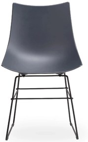 ROSSIN - Židle LUC plastová s ližinovou podnoží