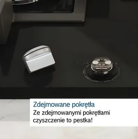 PCQ7A5I90 inox / Plynová varná deska / 75 cm