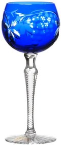 Sklenice na víno Grapes, barva modrá, objem 170 ml