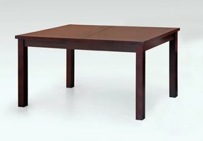 Jídelní stůl TOM rozkládací Varianta: Rozkládací 80 x 120 -> 160 cm - dýha,  (na výběr více variant)