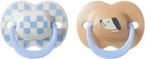 Tommee Tippee Ultimate Fit DECO silikonový dudlík 6-18 m BOY 2ks - víc