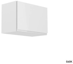 Kuchyňská skříňka horní ASPEN G60K, 60x40x32, bílá/šedá lesk