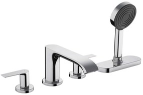 Hansgrohe Vivenis - Baterie na okraj vany, 4-otvorová instalace, sBox, chrom 75444000