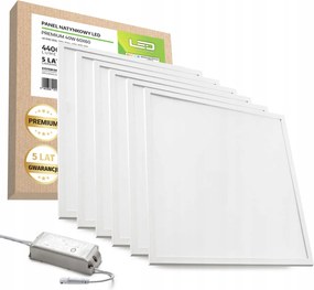 6x Led panel 40W Kaseton Armstrong 60x60 4000k