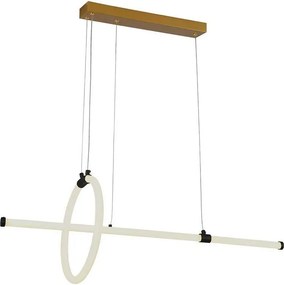 LED Solution Černé závěsné LED svítidlo designové 86cm 16W 8022