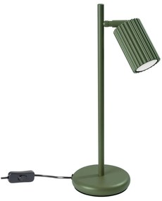 Zelená stolní lampa (výška 43 cm) Gleam – Sollux