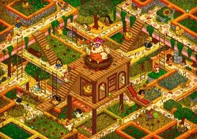 TREFL Puzzle Premium Plus The Impossible Maze: Bláznivá kuřata / 500 d