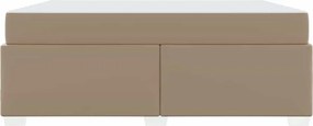 Rám postele Cappuccino 180 x 200 cm PVC 3399249