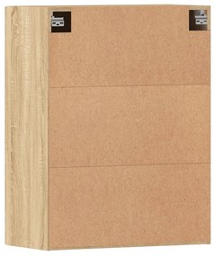 Nástěnné skříňky 2 ks dub sonoma kompozitní dřevo,  3197907