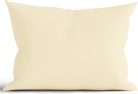 MK Lůžkoviny Bavlněný povlak na polštář Renforcé 70 x 90 cm - Jasmine pastelově žlutá