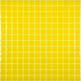 Hisbalit Skleněná mozaika žlutá Mozaika 302C MAT 2,5x2,5 2,5x2,5 (33,33x33,33) cm - 25302CMH