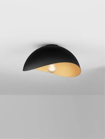 Matně černé/ve zlaté barvě kovové stropní svítidlo Opsi – Nova Luce