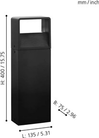 EG 98271 Venkovní stojací svítidlo DONINNI 1 98271 - EGLO