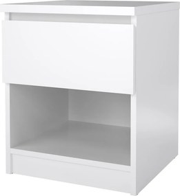 FALCO Noční stolek Simplicity 238 bílý lesk