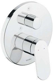 Duravit - Baterie pod omítku, pro 2 spotřebiče, chrom WA4210012010ROZ1