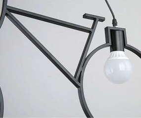 Toolight, Závěsné svítidlo kolo APP216-2CP, černá, OSW-00352