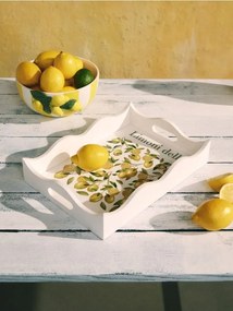 Sinsay - Decorative tray with lemon motif - vícebarevná