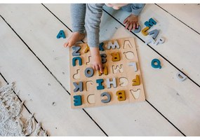Dřevěné dětské vkládací puzzle Kindsgut Caspar