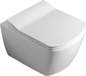 Sapho Sapho, GLANC WC sedátko, SLIM, Soft Close, bílá, GC5030