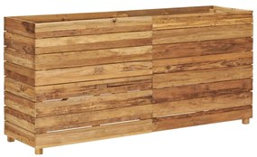 vidaXL Marketos Vyvýšený záhon 150x40x72 cm recyklované teakové dřevo a ocel