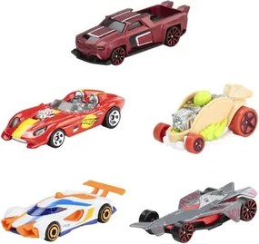 Mattel Hot Wheels tematický angličák závodní 5ks / od 3 let