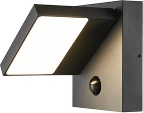 LA 1002990 ABRIDOR SENSOR Outdoor, nástěnné LED svítidlo, IP55, antracitové, 3000/4000K - BIG WHITE (SLV)