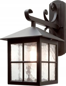 Nástěnná lampa na fasádu Winchester BL19-BLACK Elstead zahradní lampa černá