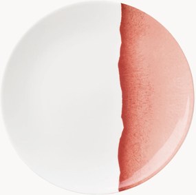 Sada mělkých talířů z kostního porcelánu Silhouette, 6 dílů