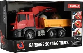 TEDDIES Auto technických služeb 27 cm / Plast / Na setrvačník / Světlo