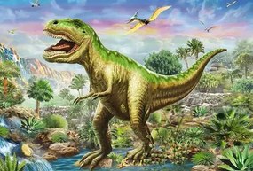 SCHMIDT Puzzle Dinosauří dobrodružství / 3x48 dílků / 26,3 x 17,8 cm
