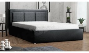 Čalouněná postel s úložným prostorem a roštem Koay, Rozměr postele: 120x200, Potah: Malmo 13 376