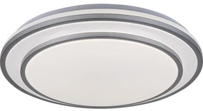 Rabalux 2131 - LED Stmívatelné stropní svítidlo LUPITA LED/40W/230V stříbrná +DO
