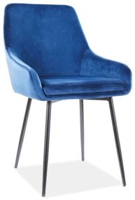 Jídelní židle Allene (námořnická modrá + černá). 1049861