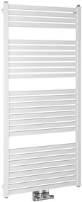 Aqualine, TONDI topné těleso 600x1330 mm, středové připojení, bílá, DT480T