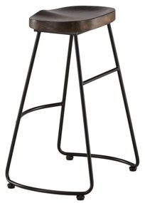 Barová židle Ozark, 2ks, černá