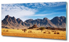 Wallmuralia Fotoobraz na skle Skály v Namíbii 100x50