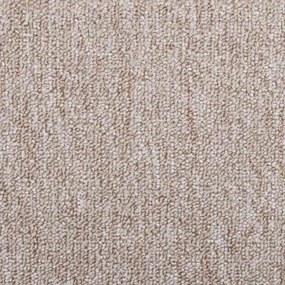 Schodové rohože 20 ks 65 x 24 x 4 cm světle hnědé, půlkulaté, velké 3365791