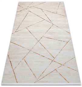 Dywany Luszczow Kusový koberec moderní DUKE 51557 krémová / zlatý Rozměr koberce: 180 x 270 cm