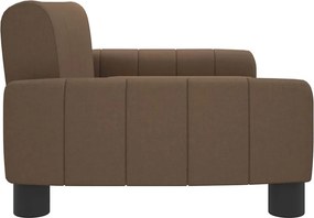 Pelíšek pro psy hnědý 70 x 45 x 30 cm textil 171860