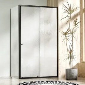 NICOL COMBI Black 90x90 grape Sprchový kout s posuvnými dveřmi