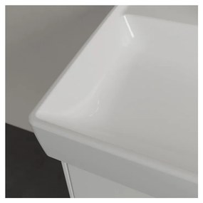 Villeroy & Boch Villeroy &amp; Boch COLLARO - Dvojumyvadlo na skříňku, 1300x470x160 mm, bez přepadu, bílá Alpin CeramicPlus 4A34D1R1