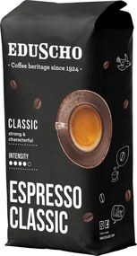 Eduscho Espresso Classic 1 kg zrnkové kávy - Intenzita: 4/5