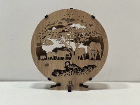 Li-Go "Sloni" lampa 20x22 cm provedení povrchu: dub