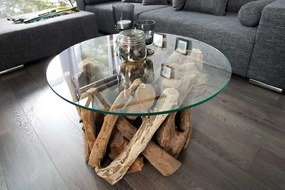Designový konferenční stolek z masivu Nature Lounge Teak 60cm