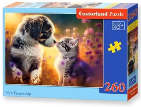 027583 Puzzle Castorland - Nové přátelství 260 dílků